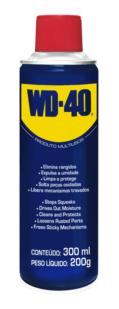 Spray Lubrificante Multiuso Wd-40 - 300 Ml - Wd-40 - Ferragem Trevo